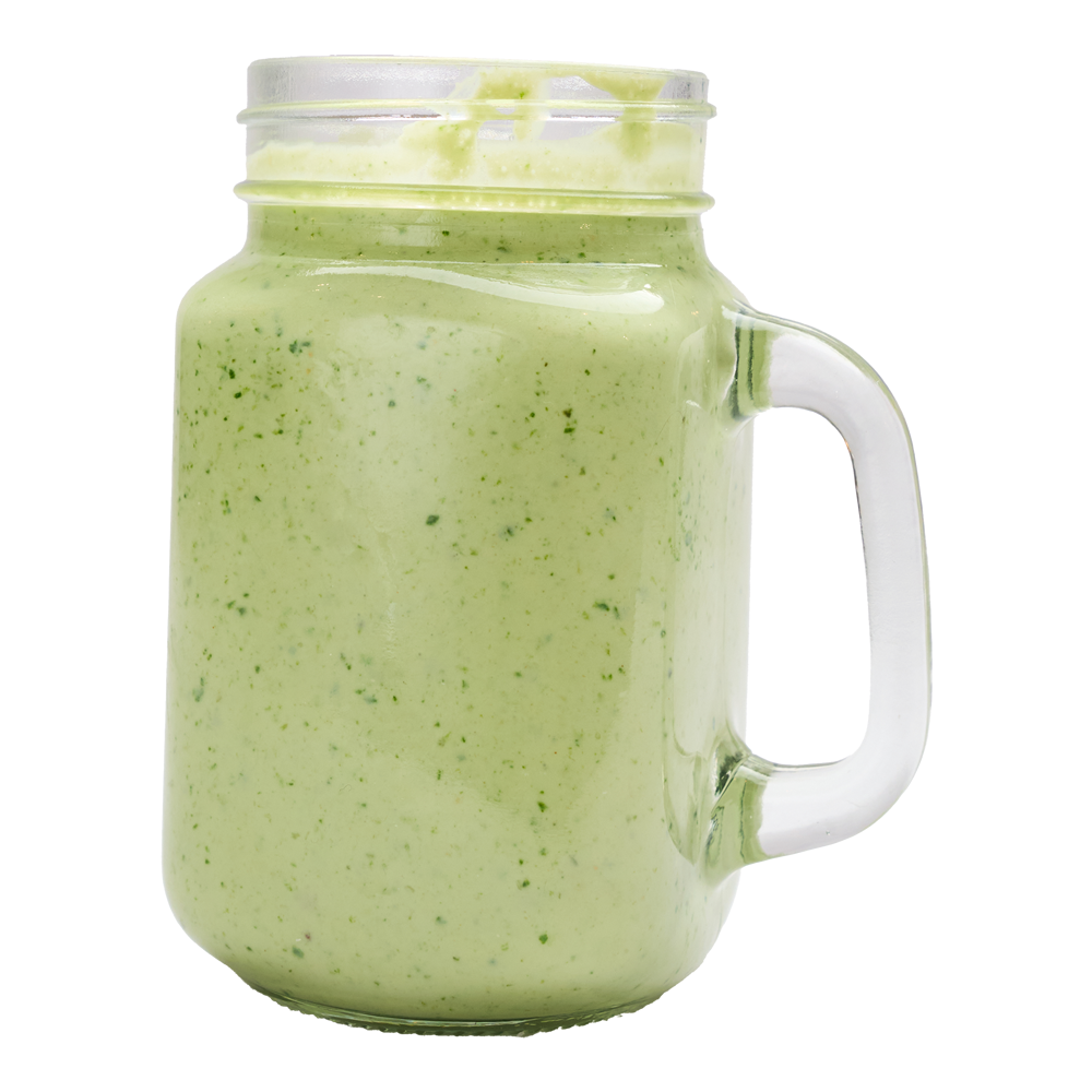 Peanut Butter & Spinach Smoothie - Zoneteria